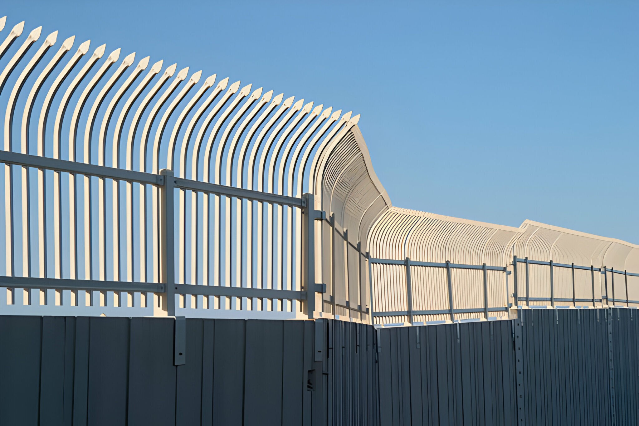 COMMERCIAL PERIMETER FENCING IN AUSTIN